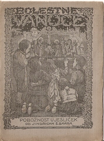 Baar Jindřich Šimon – Bolestné vánoce – Věnování autora básníku Xaverovi – Antikvariát ...