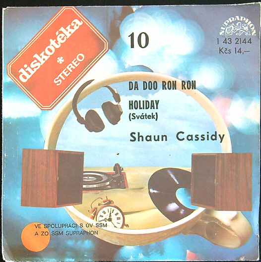 SP: Shaun Cassidy – Da Doo Ron Ron / Holiday – Antikvariát – Sběratelství