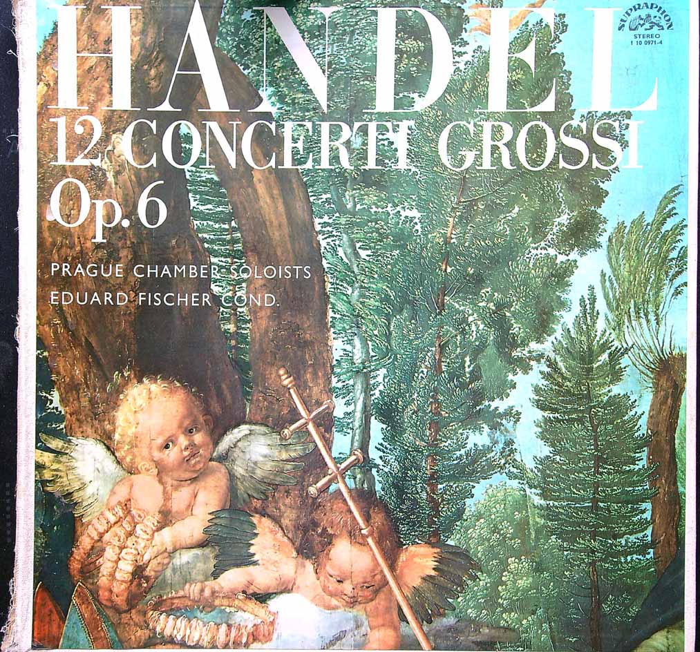LP: Handel – 12 Concerti Grossi op. 6 (4 LP) – Antikvariát – Sběratelství