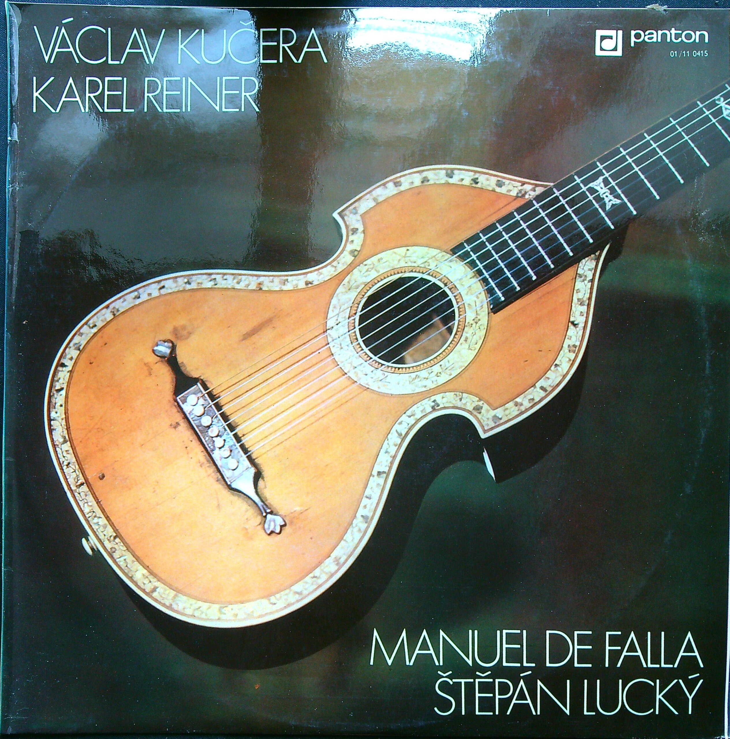 LP: Václav Kučera, Karel Reiner, Manuel de Falla, Štěpán Lucký ...