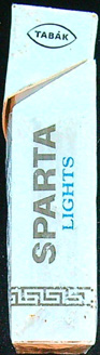 Krabičky od cigaret – SPARTA LIGHTS – Antikvariát – Sběratelství