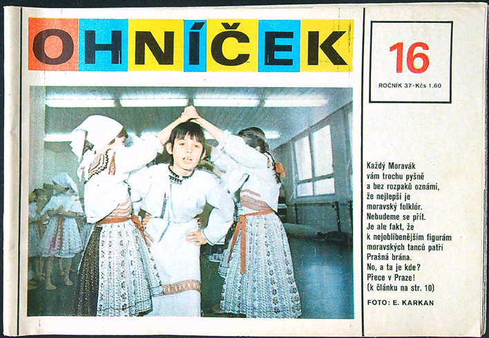 Ohníček – Ročník 37 číslo 16 – Antikvariát – Sběratelství