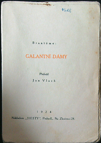 Akt Erotika – Knihy – Jan Vlach – Galantní dámy – Antikvariát ...