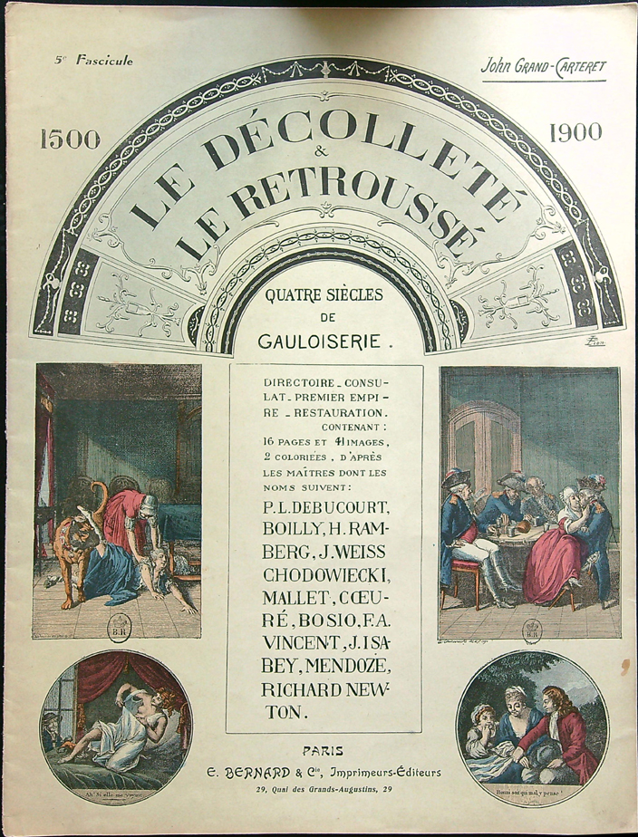 Akt Erotika – Časopis – John Grand-Carteret – Le décolleté et le ...